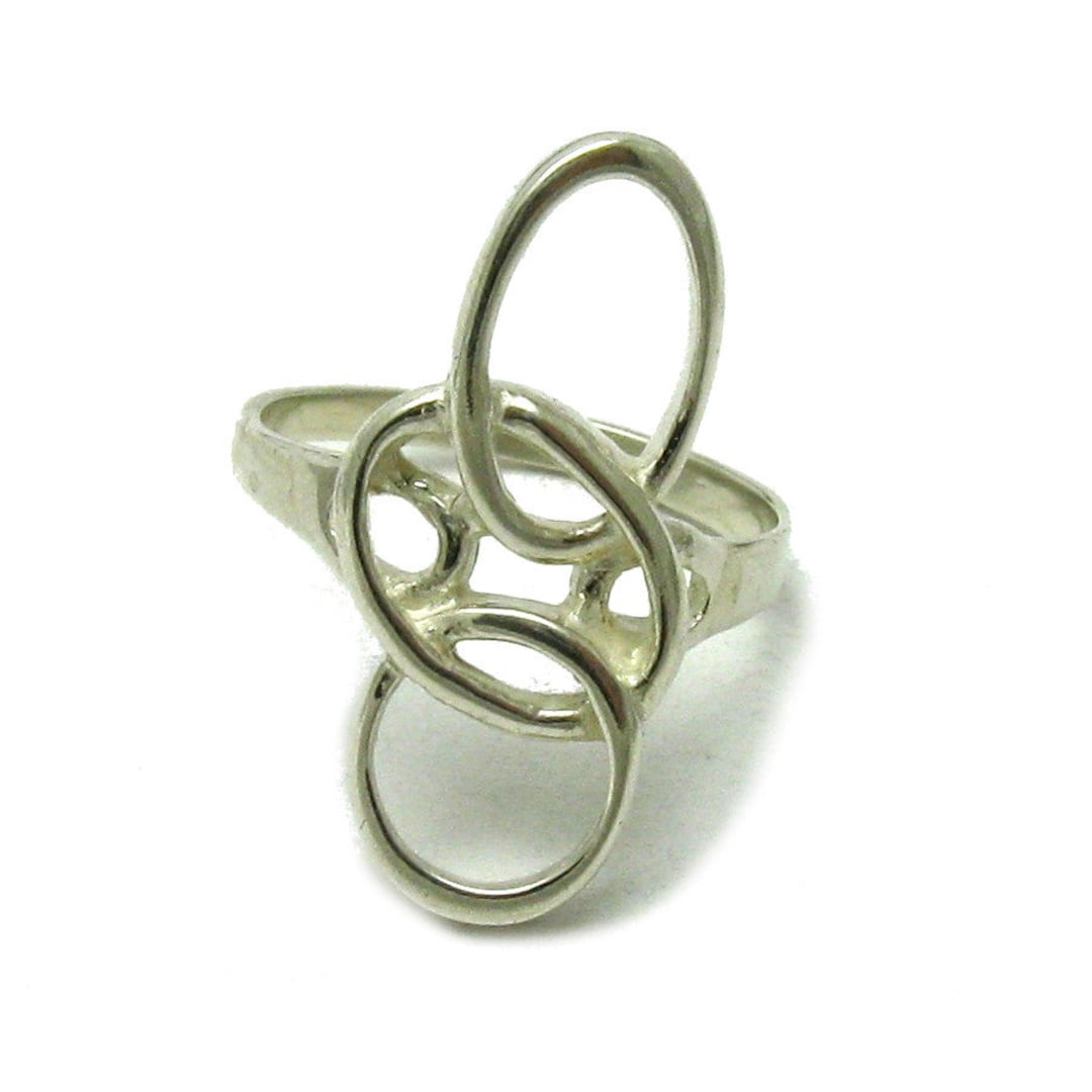 Long Sterling Silver Ring Solid Hallmarked 925 Nickel Free - Etsy