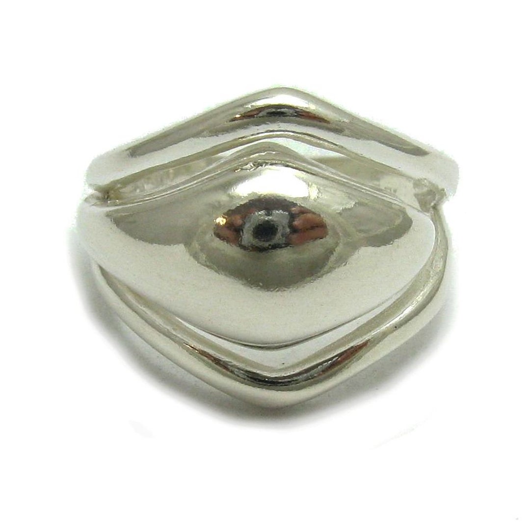 Chunky Sterling Silver Donut Ring Solid Stamped 925 Nickel Free - Etsy