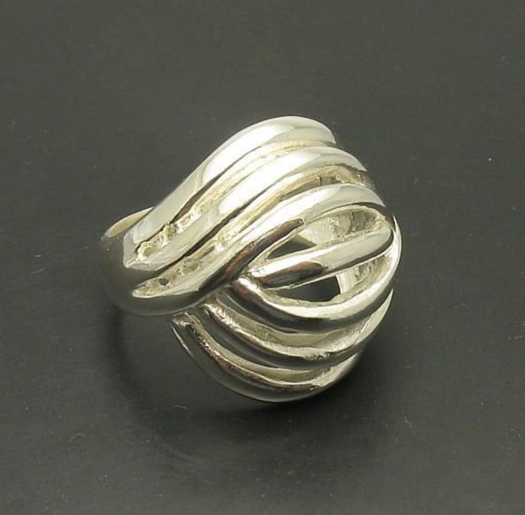 R000881 Sterling Silver Ring Solid 925 - Etsy