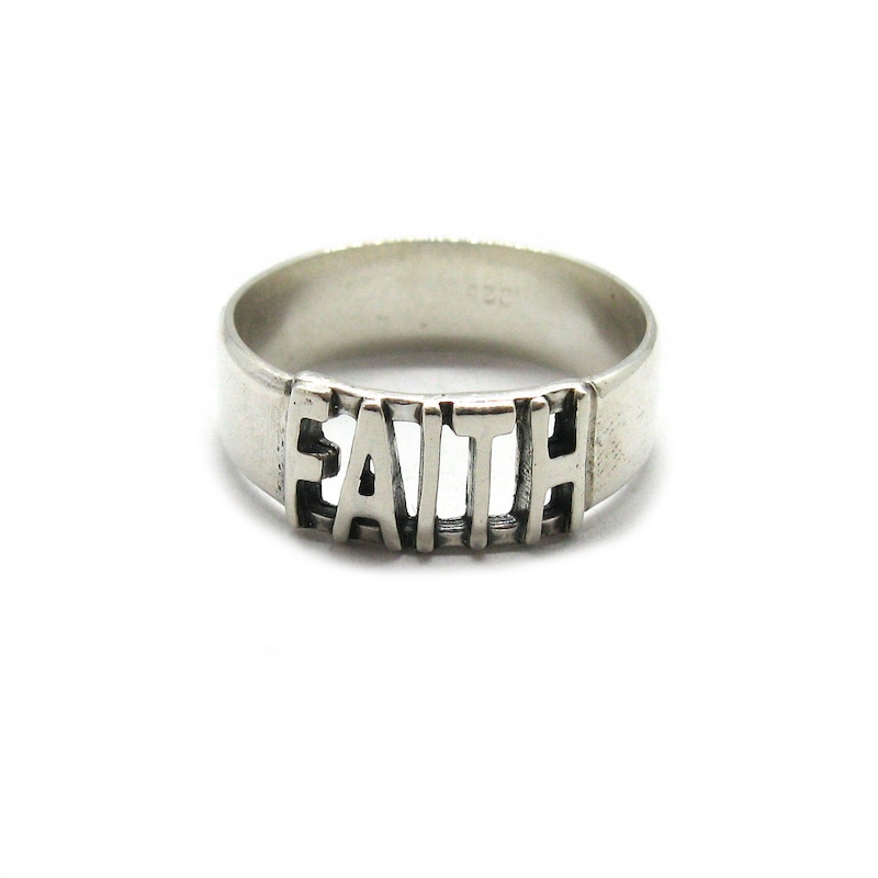 Faith Ring - Etsy