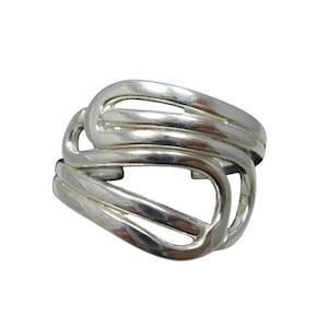 Elegant Sterling Silver Ring Solid Stamped 925 Nickel Free - Etsy