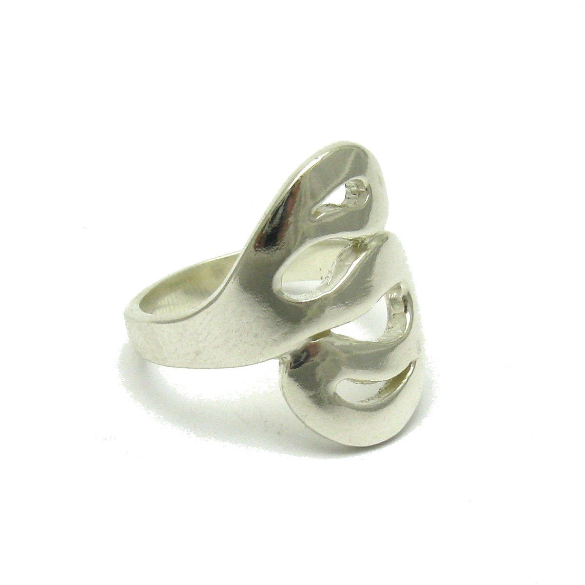 Long Sterling Silver Ring Solid Hallmarked 925 Nickel Free - Etsy