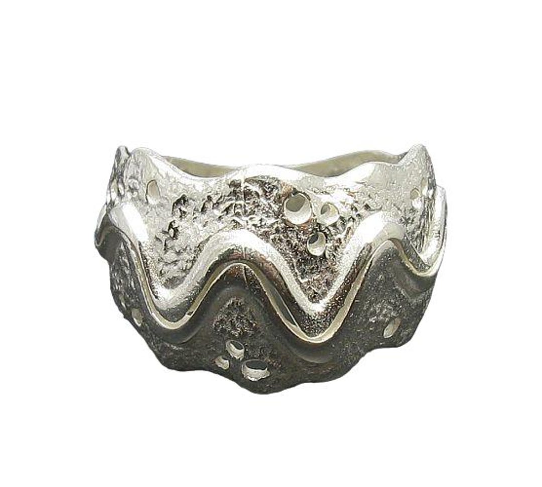 Stylish Sterling Silver Ring Hallmarked 925 Nickel Free - Etsy