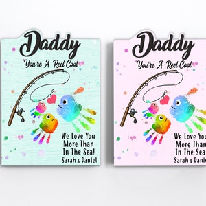 Personalized Father's Day Gift for Dad, Handprint Art for Dad, You're A ...