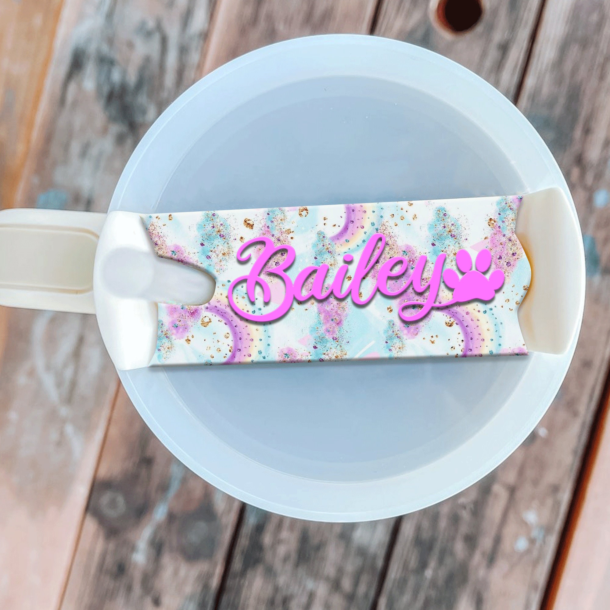 Personalized Tumble Name Tag 40oz/30oz | Tumbler 40oz Personalized ID ...