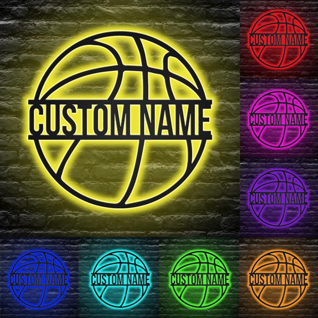 Personalized Basketball Gifts for Boys Custom Basketball Player Name ...
