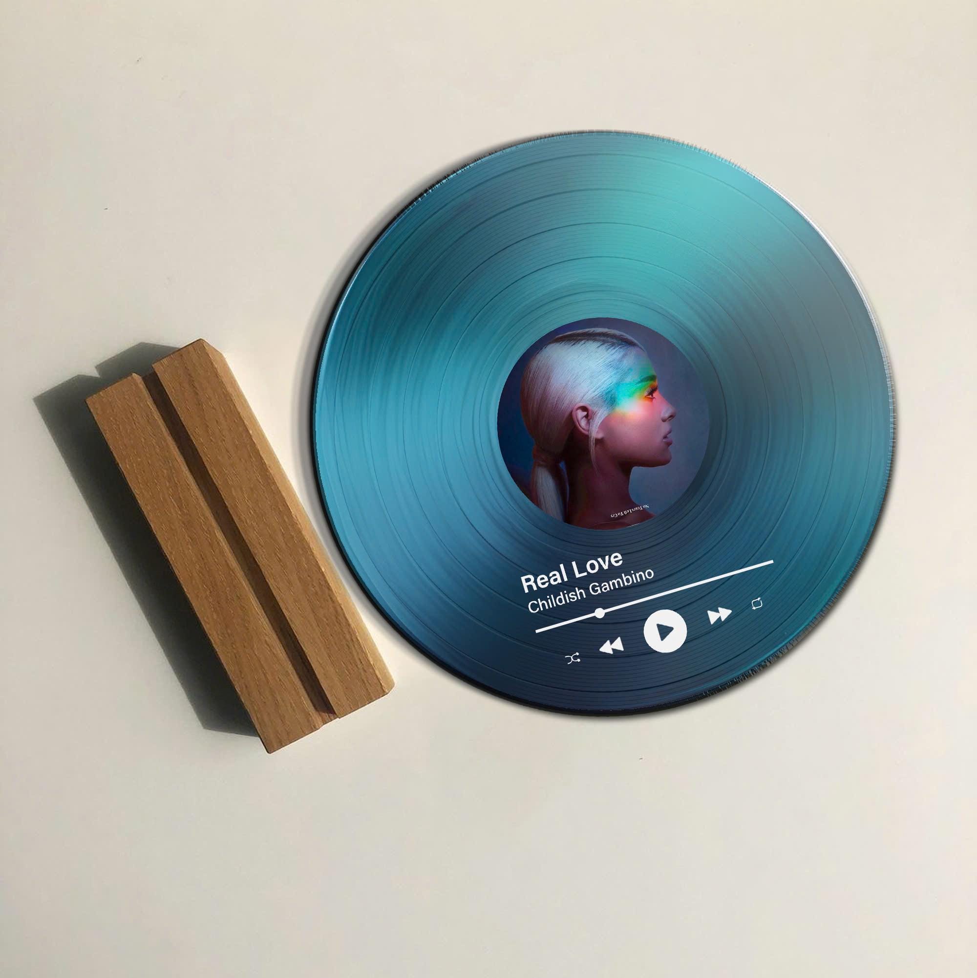 Personalized Vinyl Record With Photo, Vinyl Record With Led, Song ...