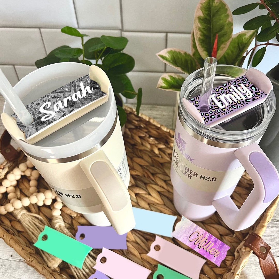 Personalized Tumble Name Tag 40oz/30oz Custom Name Tags for - Etsy