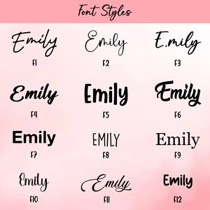 Personalized Tumble Name Tag 40oz/30oz | Custom Name Tags for Cup Lids ...