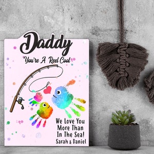 Personalized Father's Day Gift for Dad, Handprint Art for Dad, You're A ...