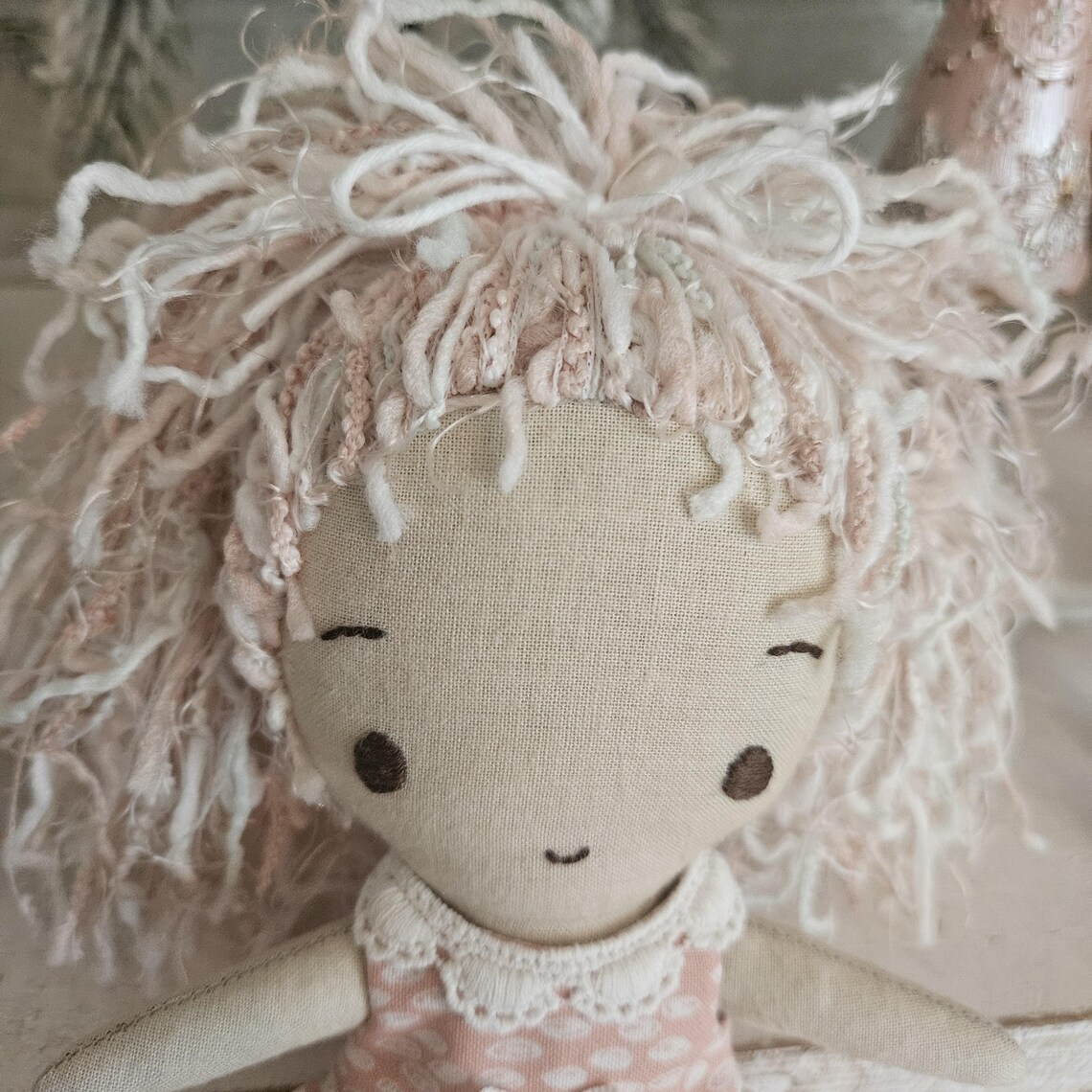 Ragdoll Crown Birthday Girl Soft Doll Primitive Doll Raggedy Ann Plush ...