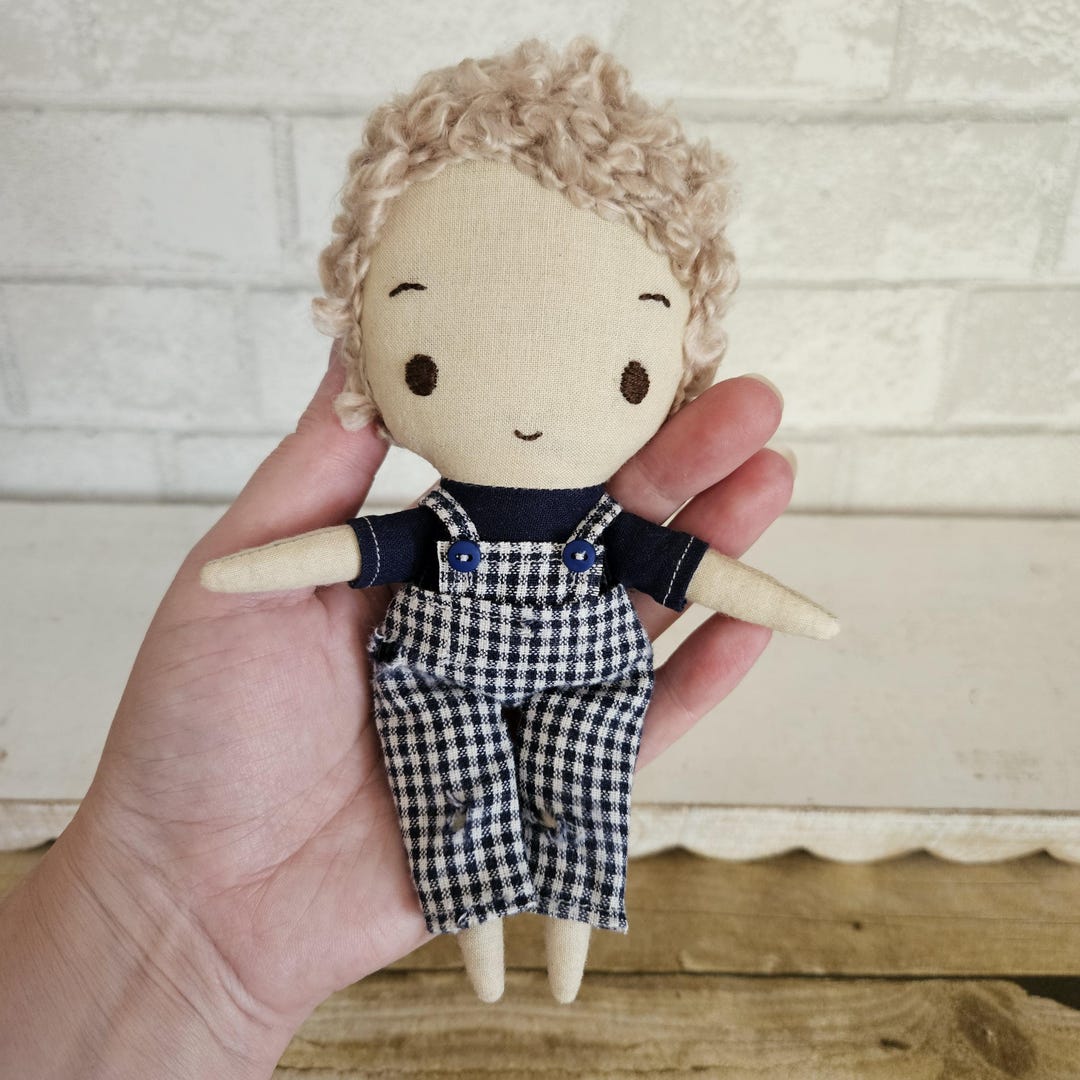 Ragdoll Boy Soft Doll Primitive Doll Raggedy Andy Mini Doll Stuffed ...