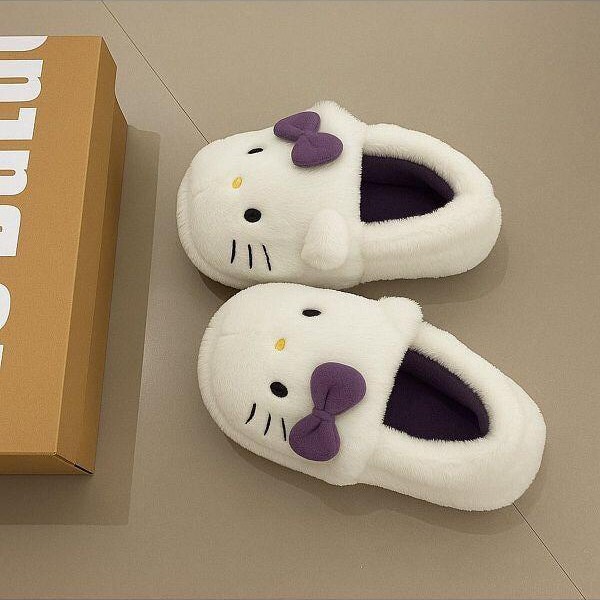 Hello Kitty's Slippers - Etsy