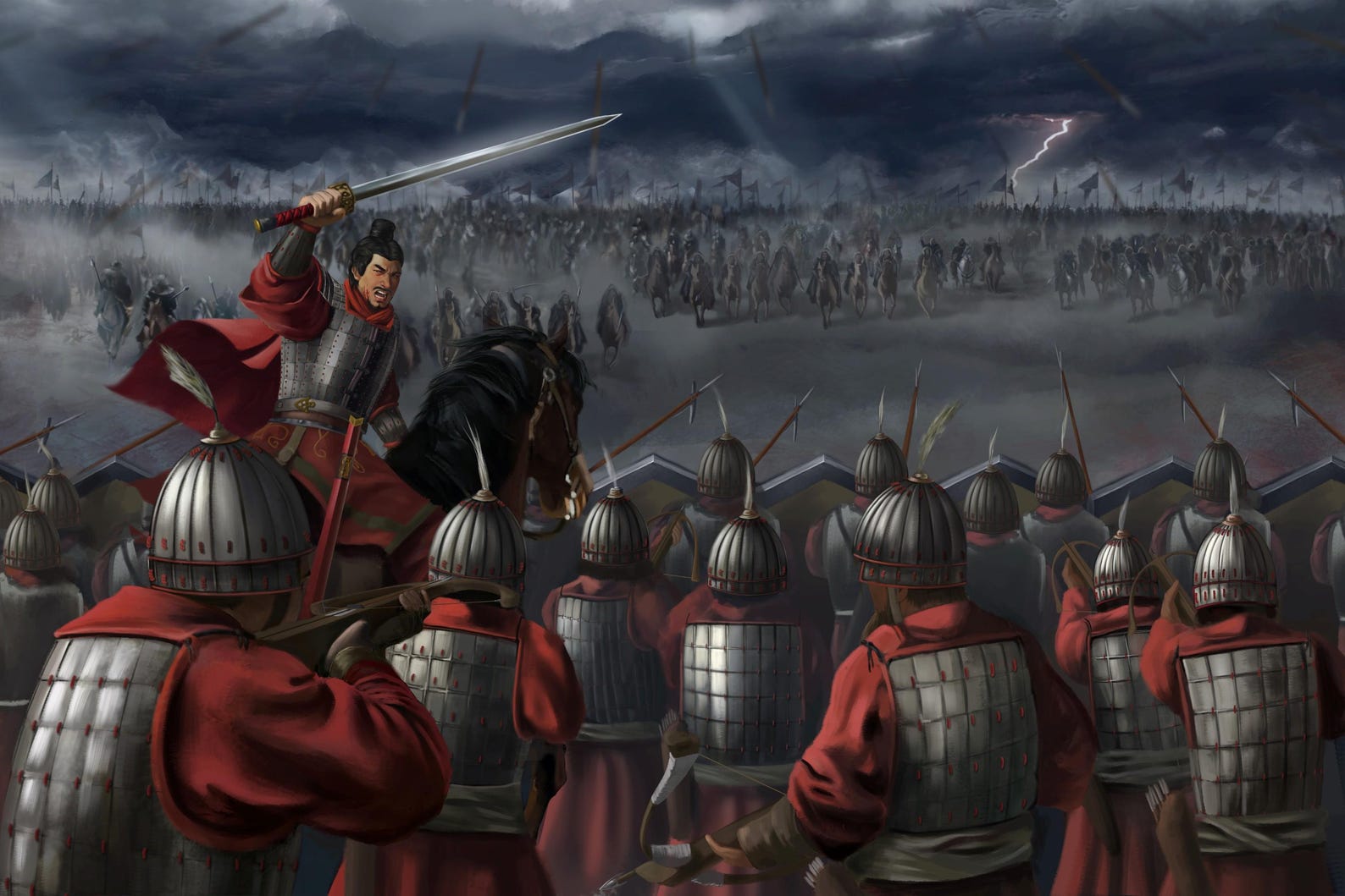 Li Ling (digital Download), Han Dynasty General, Chinese Warrior ...