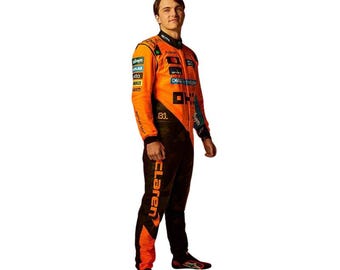 F1 Oscar Piastri Mclaren F1 Team Racing 2025 Go Karting Suit Race 2025 ...