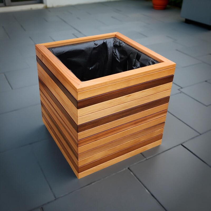 Red Cedar Planter - Etsy