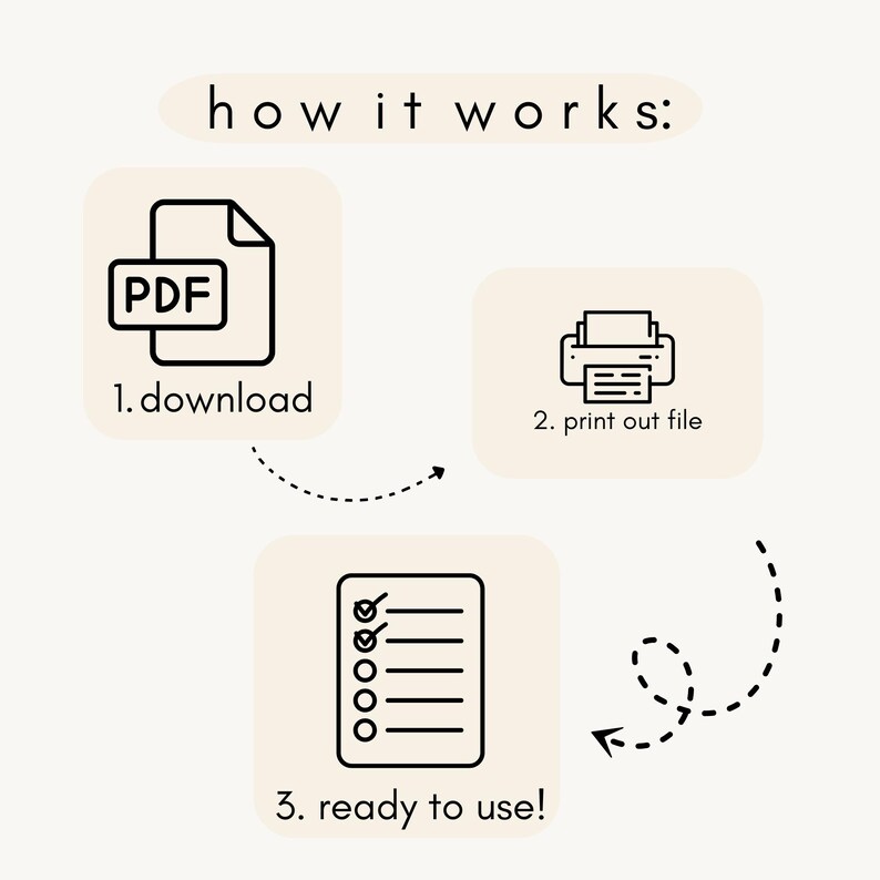Undated Student Planner Printable: Weekly Academic Schedule (PDF ...