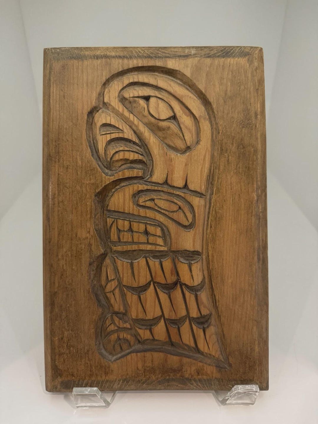 Eagle Carving Plaque by Ahousaht Nuu-cha-nulth First Nation NW Native ...