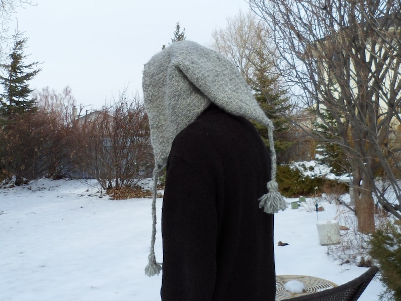 Knitted Elf Hood Pattern in Two Lengths - Etsy