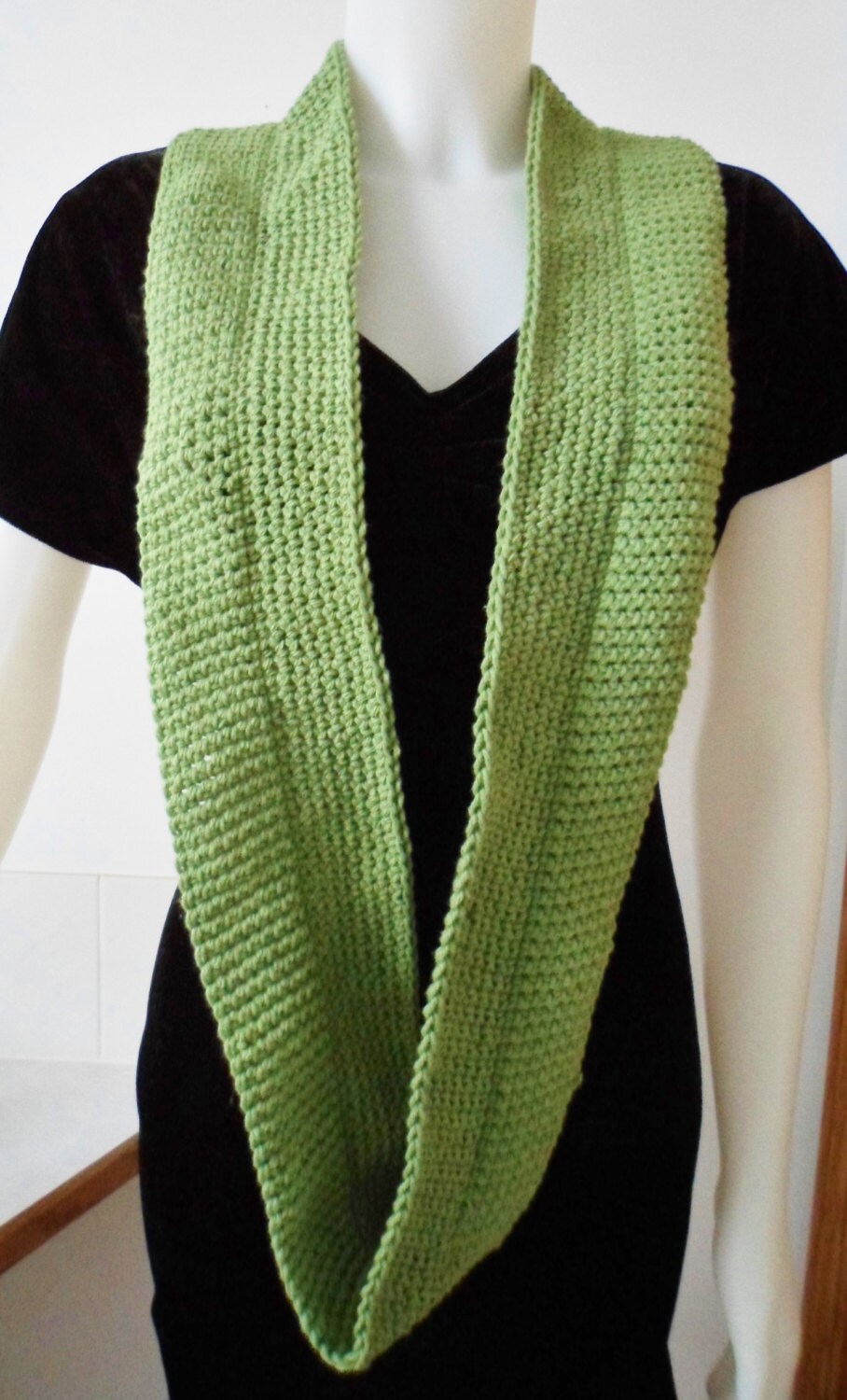 Crochet Pattern for Infinity or Mobius Loop Scarf in Single Crochet - Etsy