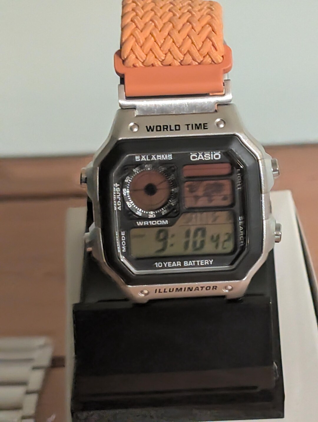Sunset Mod Casio Royale AE-1200 Casio World-timer Illuminator - Etsy