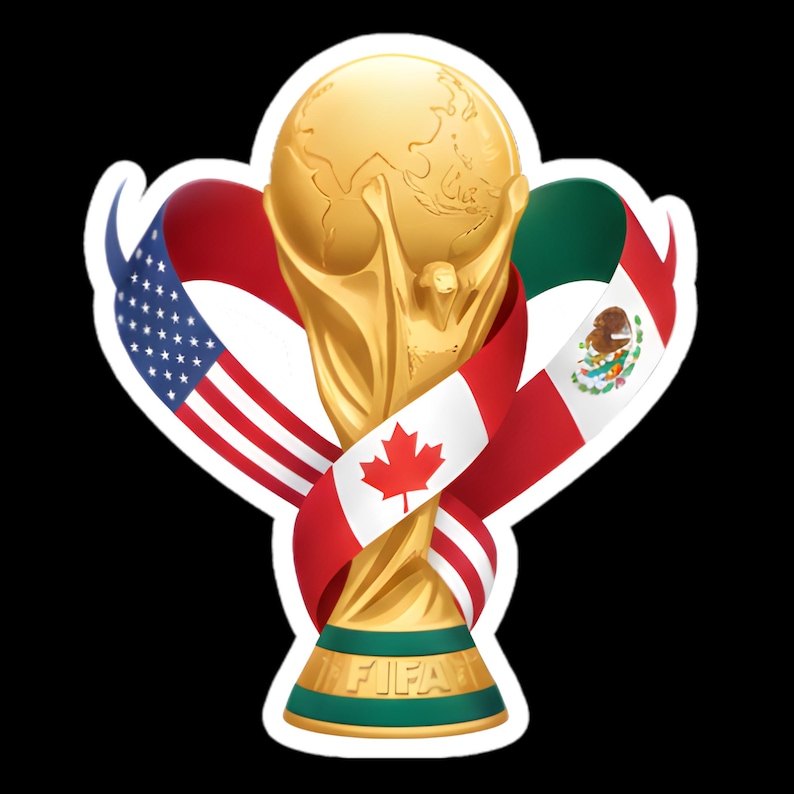 World Cup 2026 Stickers Pack – USA Canada Mexico | Football Vinyl ...