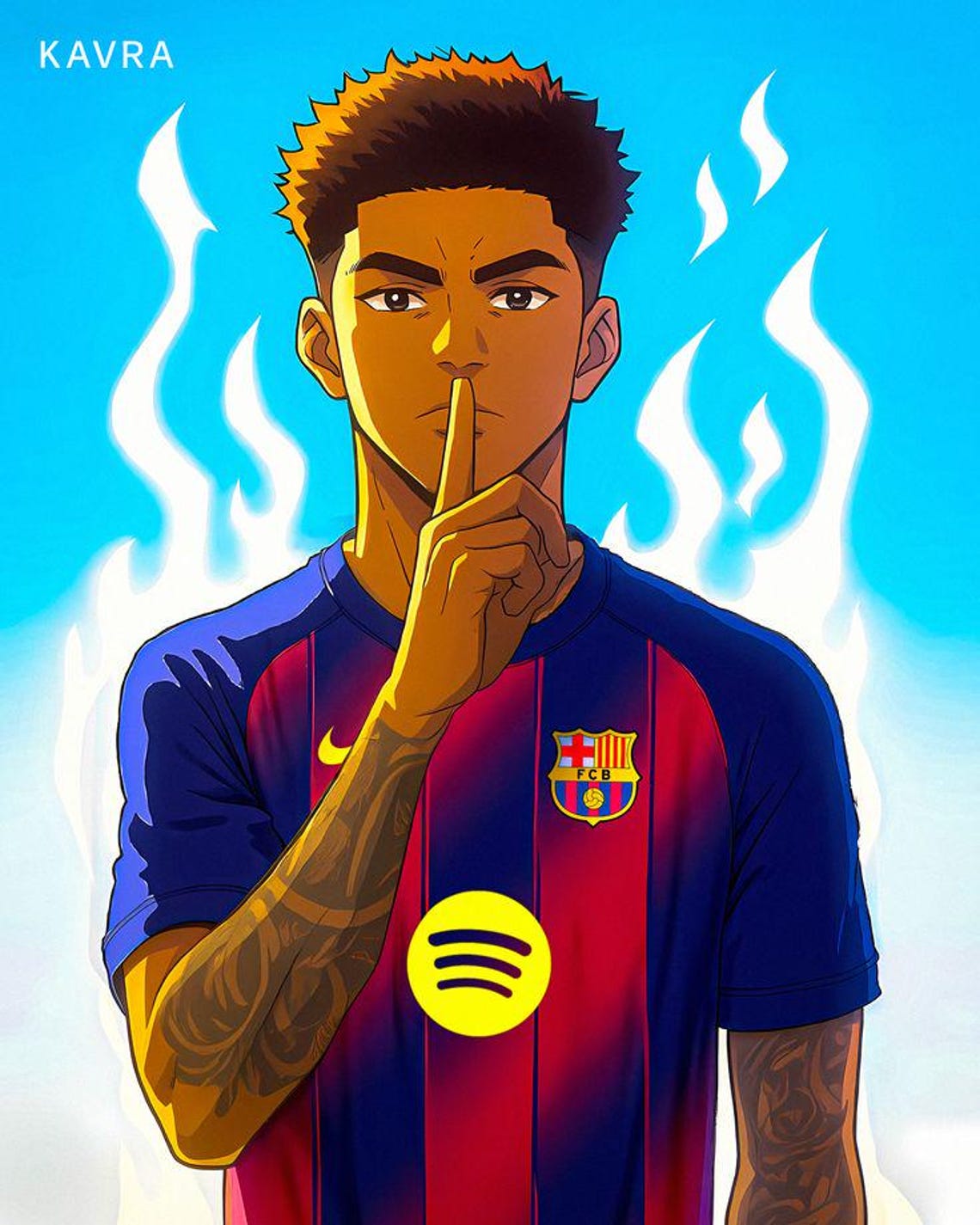 FC Barcelona Stickers | Barça Football Vinyl Decals | Waterproof Laptop ...