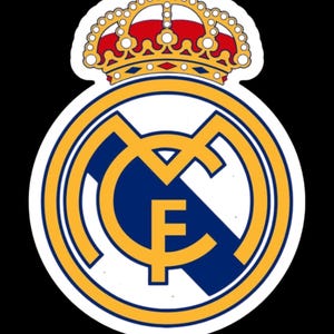 Real Madrid Stickers | Football Vinyl Decals | Waterproof Laptop & Car ...