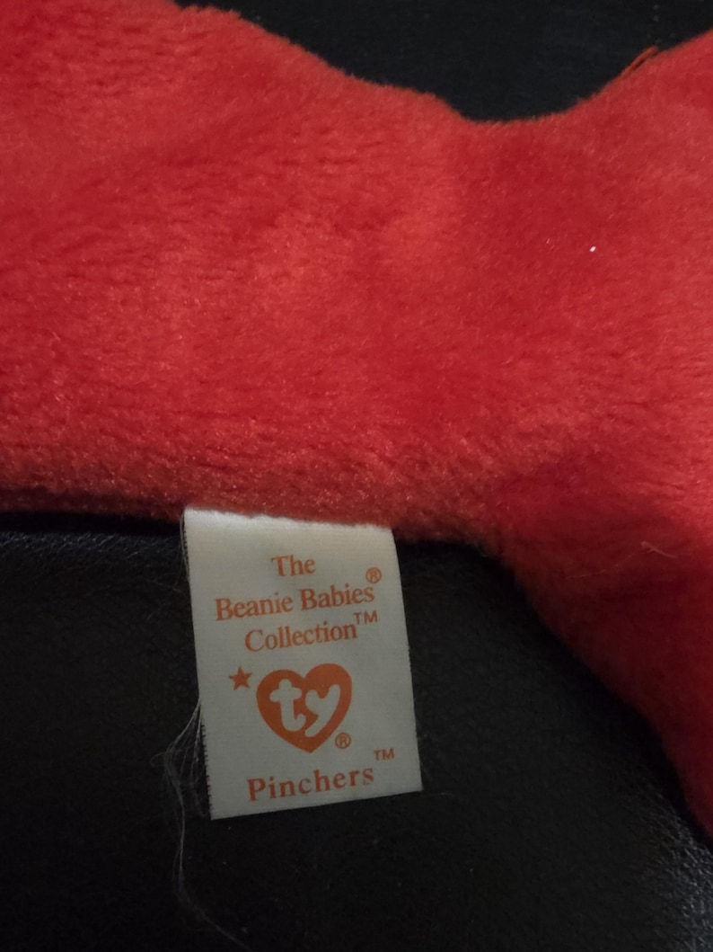 RARE Beanie Baby Pinchers With ERRORS - Etsy