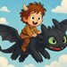 How to Train Your Dragon Activity Book for Kids - Fun Dragon Guide ...
