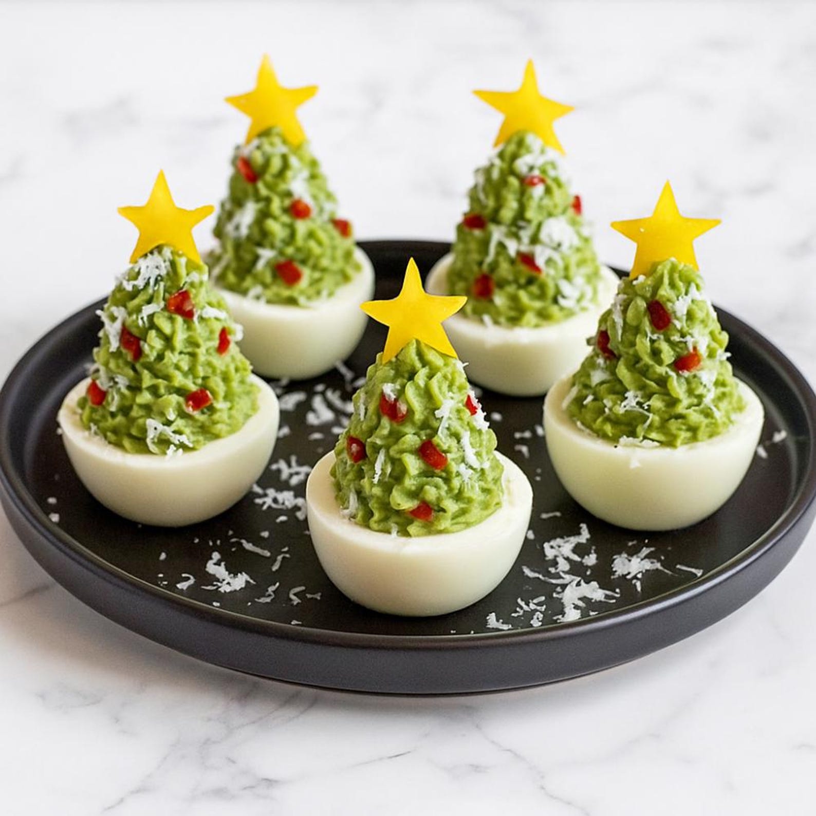 Christmas Deviled Egg Trees (instant PDF Download) - Etsy