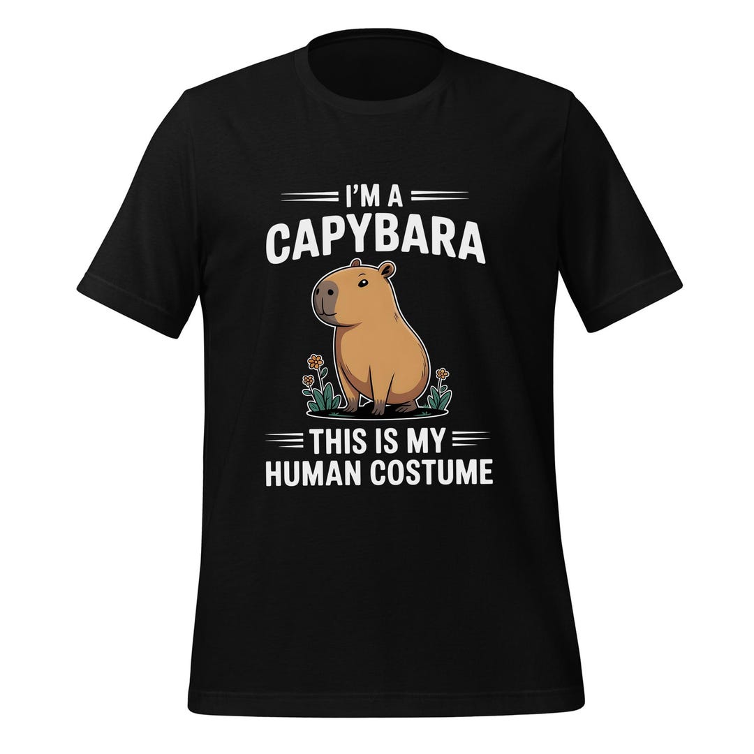 Funny Capybara Human Costume PNG: Sublimation Design (digital Download ...
