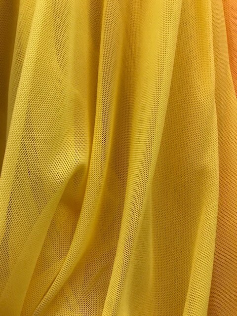 4-way Stretch Power Mesh - Soft Yellow - Etsy