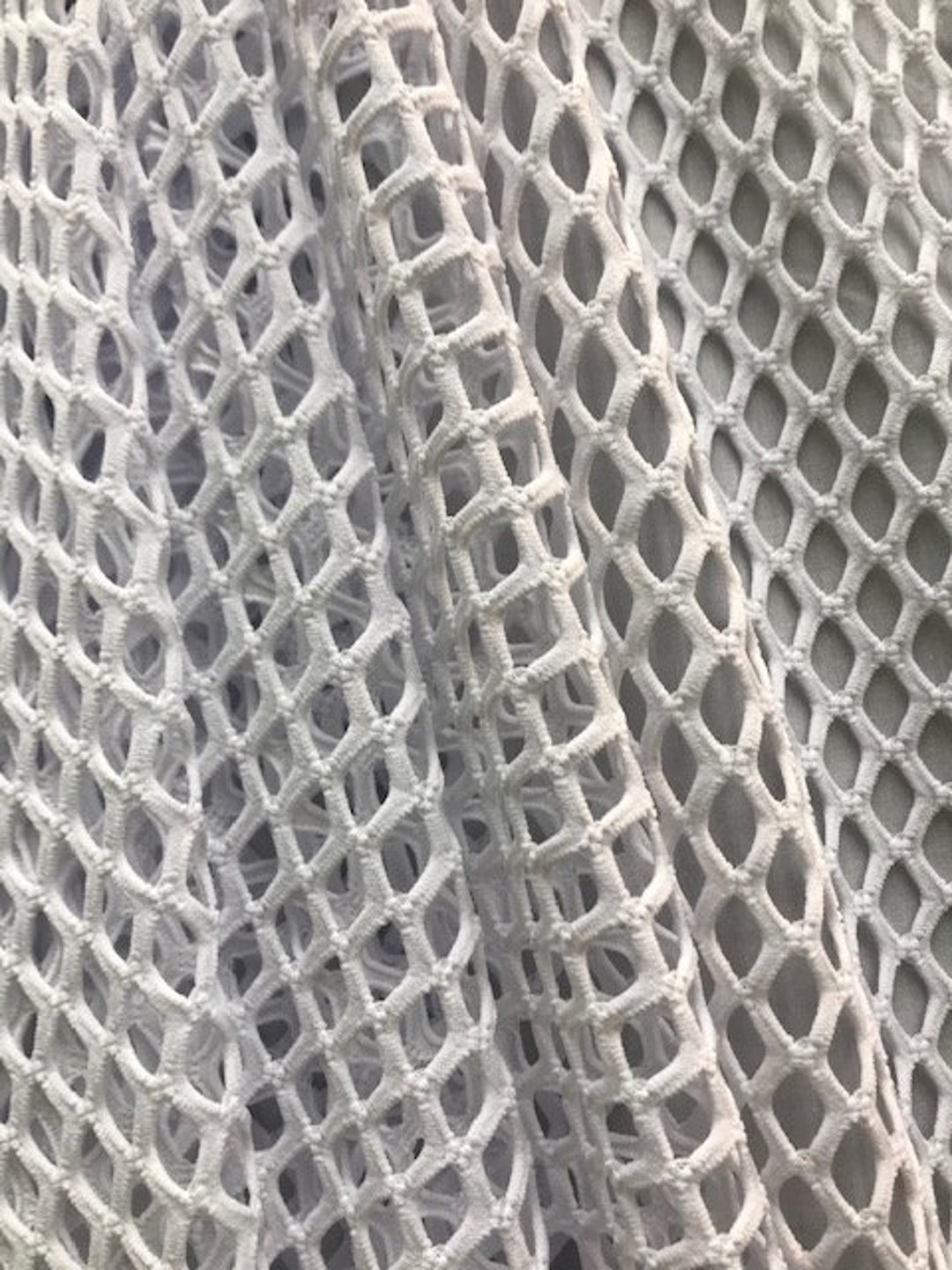 4-way Stretch Fishnet Mesh - White - Etsy