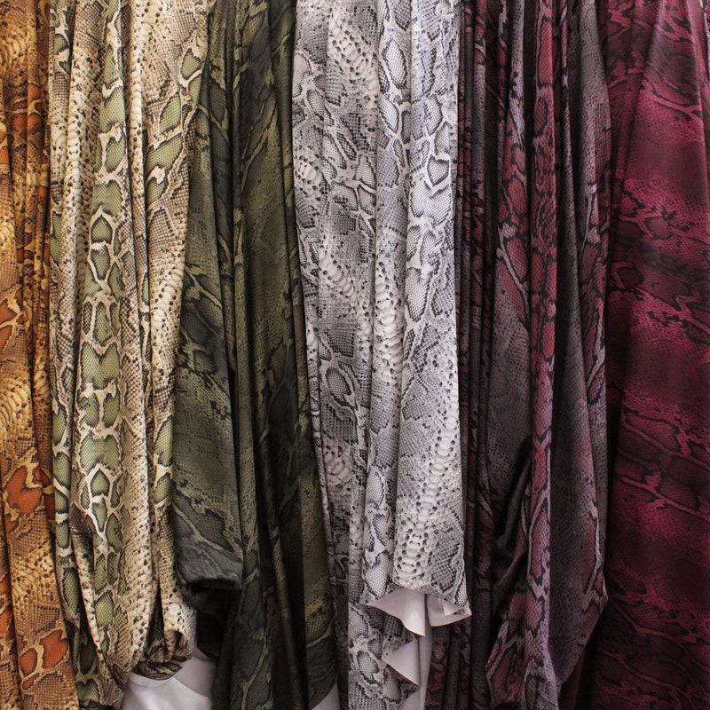 Snake Skin Fabric - Etsy