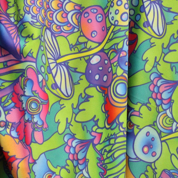 Trippy Fabric - Etsy