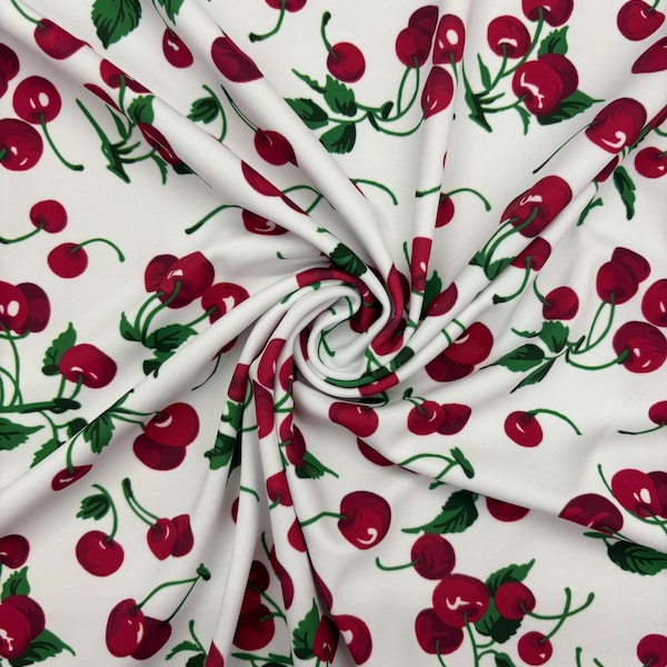 Cherry Fabric - Etsy
