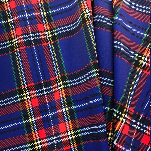 Yellow Plaid Fabric - Etsy