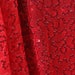 4-way Stretch Sequin Mesh Printed Fabric Red - Etsy