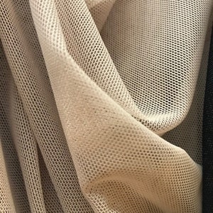 4-way Stretch Power Mesh - Tan - Beige - Etsy