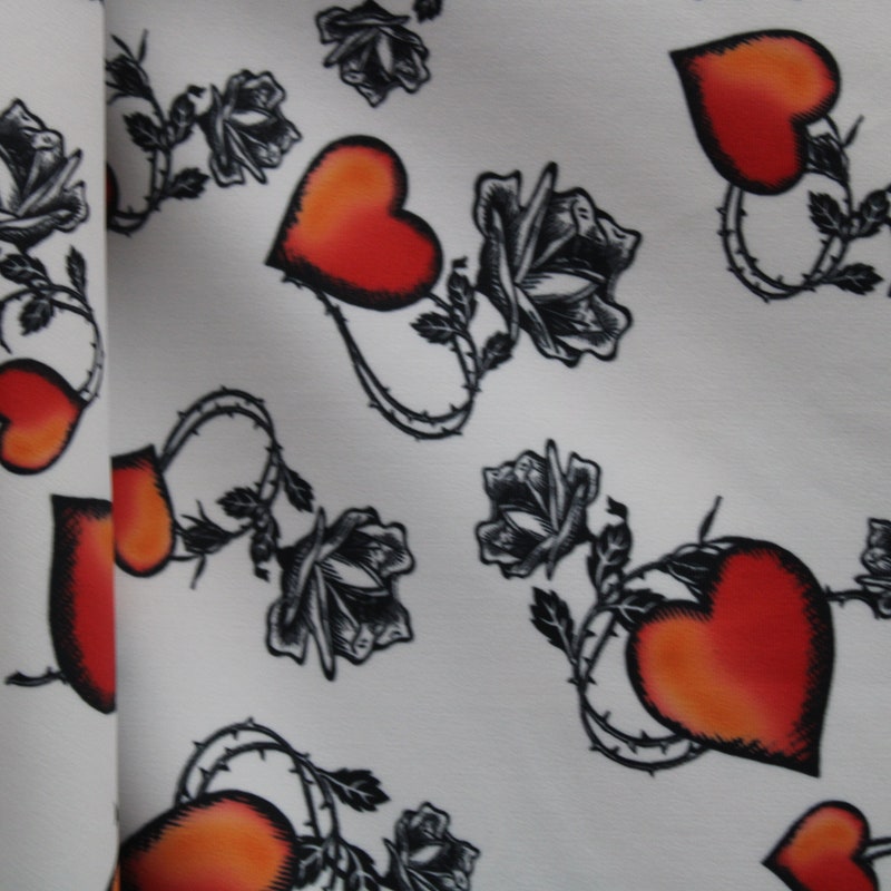 Tattoo Fabric - Etsy