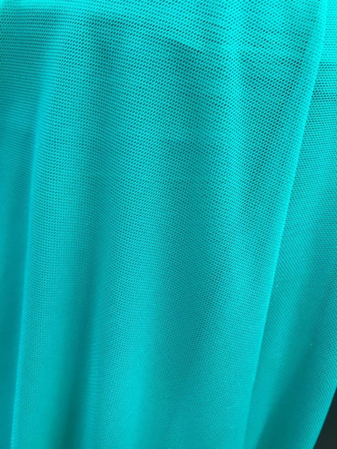 4-way Stretch Power Mesh - Teal - Etsy