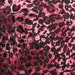 4-way Stretch Burnout Velvet - Maroon Cheetah - Etsy