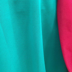 4-way Stretch Power Mesh - Teal - Etsy