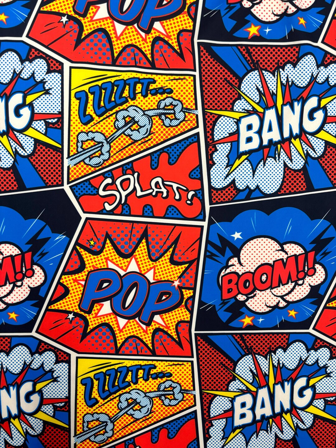 Comic Book Print Spandex - Etsy