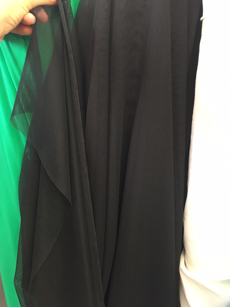 4-way Stretch Power Mesh - Black - Etsy
