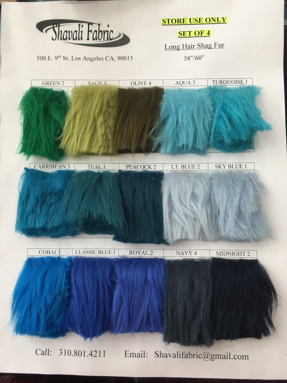 60 Wide Shag Faux Fur Fabric - Etsy