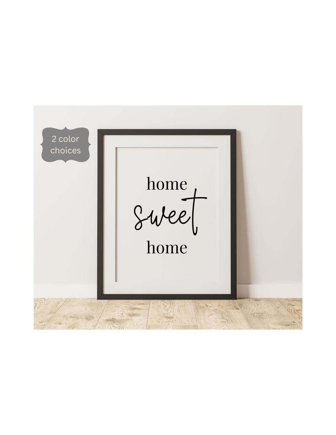 Home Sweet Home Fall Print, 8x10, Cozy Farmhouse Wall Decor, PDF ...