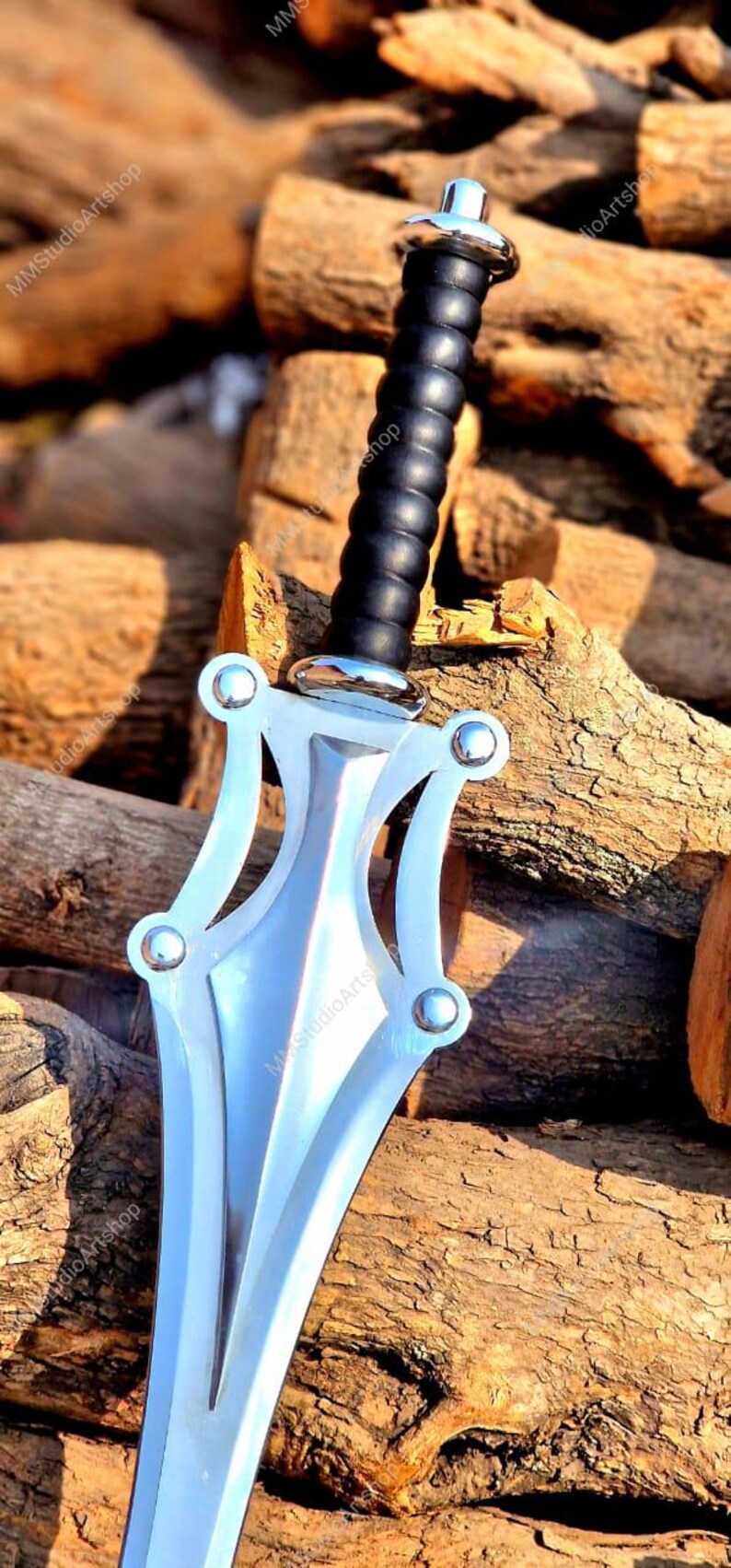 Handmade He-man Power Sword Replica: Leather Wrapped Handle & Sheath - Etsy