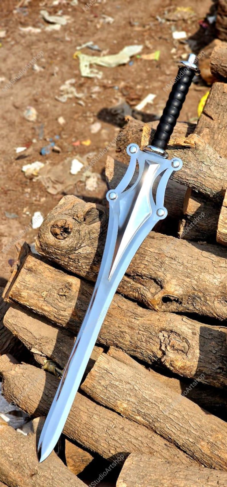 Handmade He-man Power Sword Replica: Leather Wrapped Handle & Sheath - Etsy